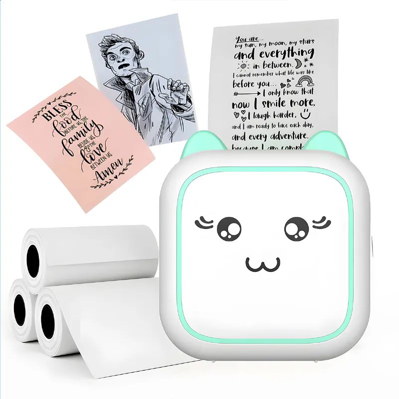 Mini Printer Pr-01 Fotoğraf Makinesi Yazıcısı